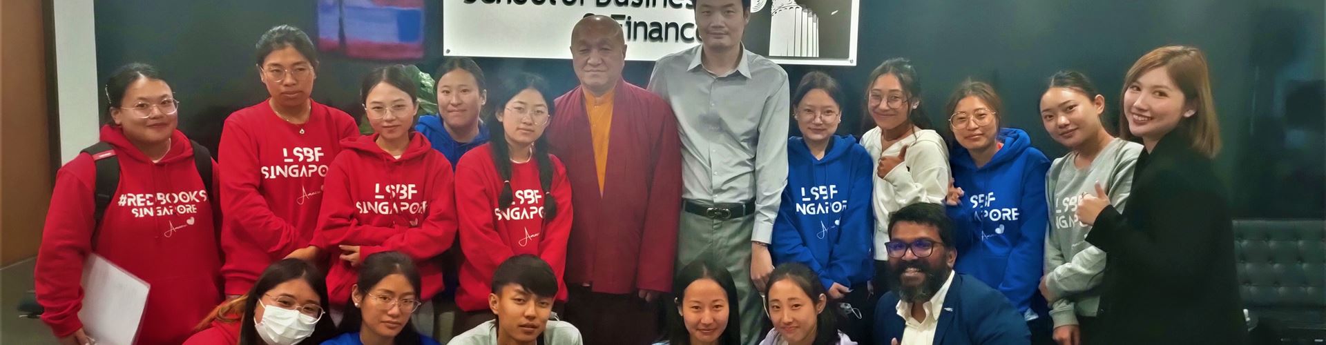 Welcome First Intake of Students from Bhutan | LSBF Singapore Campus