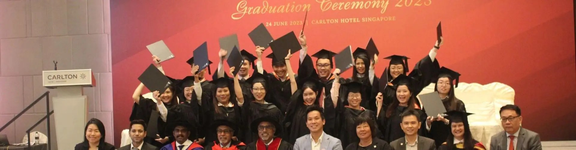 LSBF Singapore Campus hosts 9th Graduation Ceremony