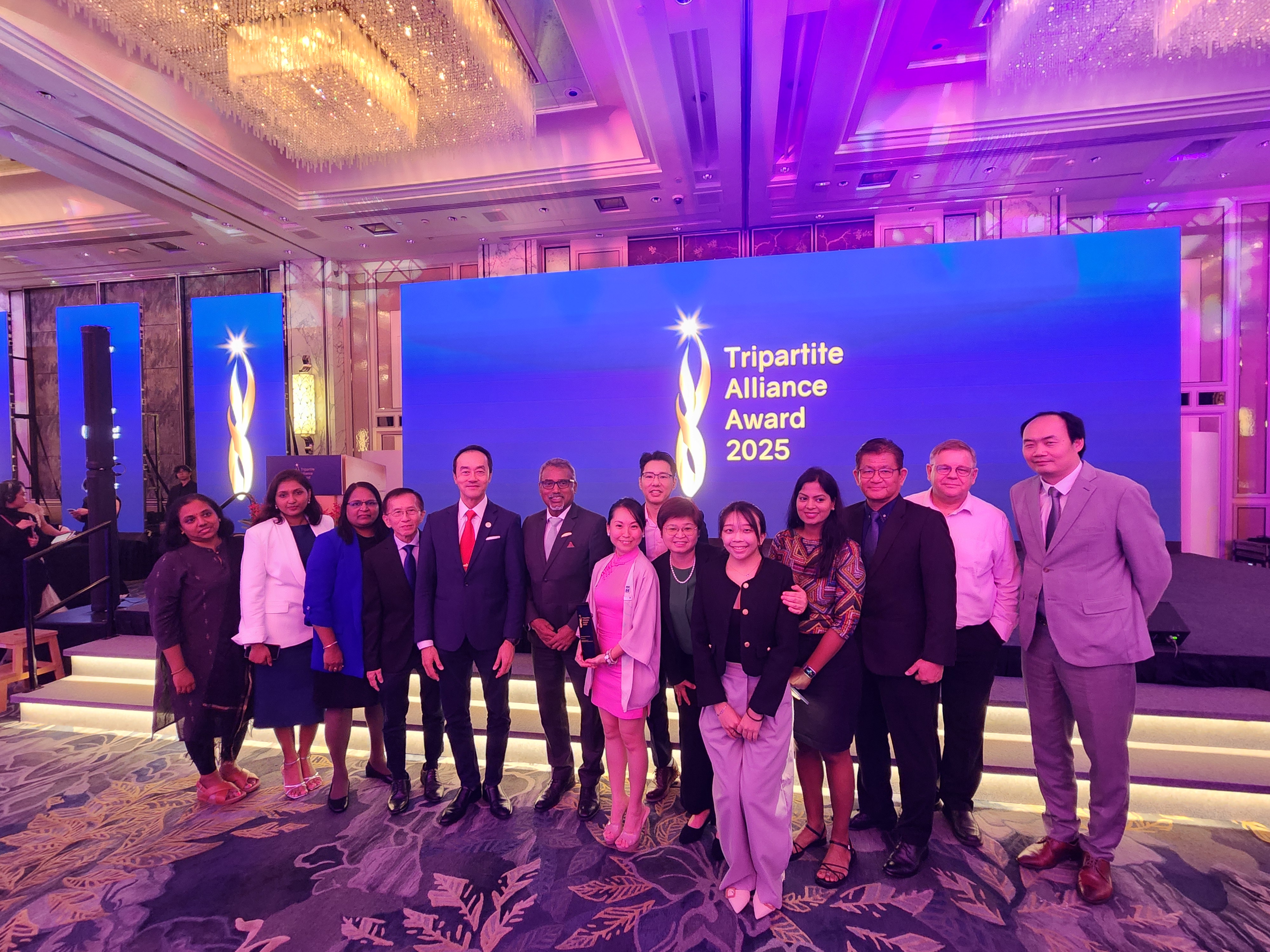 LSBF Singapore Wins Prestigious Tripartite Alliance (TA) Award 2025